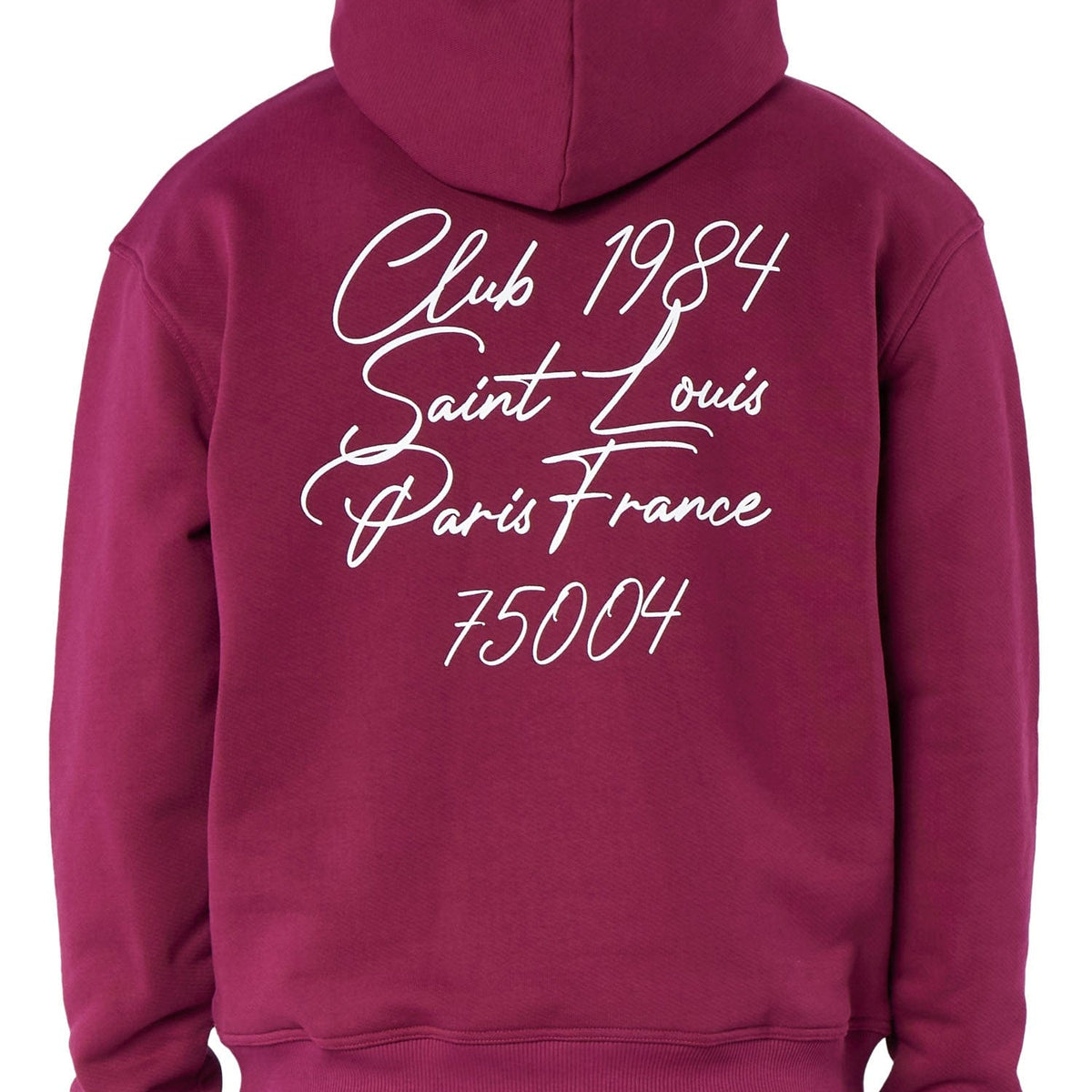 Patron 75004 Hoodie - Wine Red – CLUB 1984